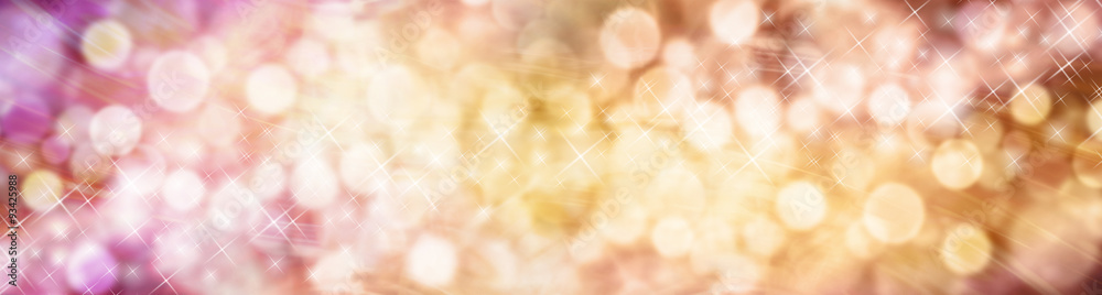 Beautiful autumnal bokeh sparkly website header - Wide multicolored ...
