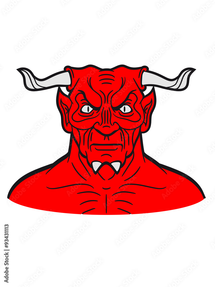 diablo devil Beelzebub evil satan Stock Illustration | Adobe Stock