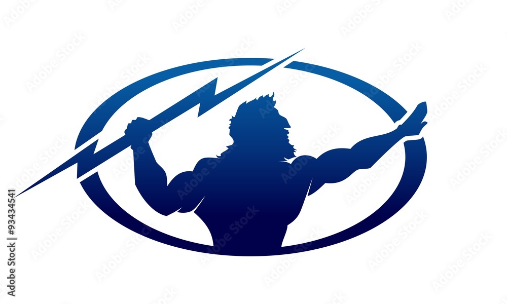 zeus logo template Stock Vector | Adobe Stock