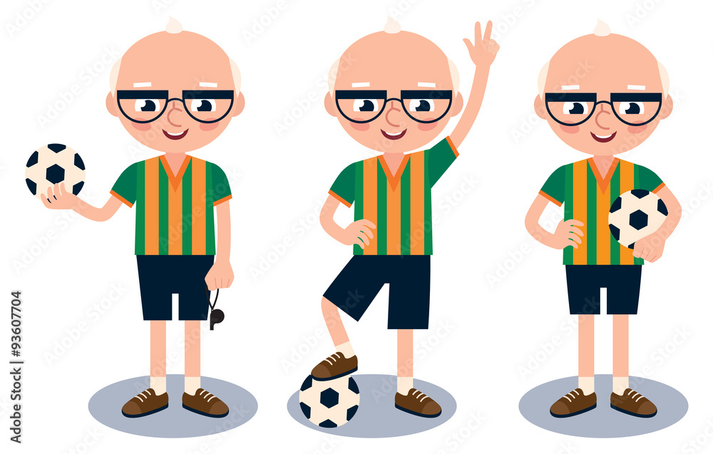 Smiling Football Clipart