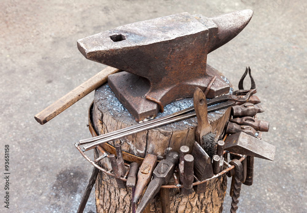 Blacksmith Tools 1800s