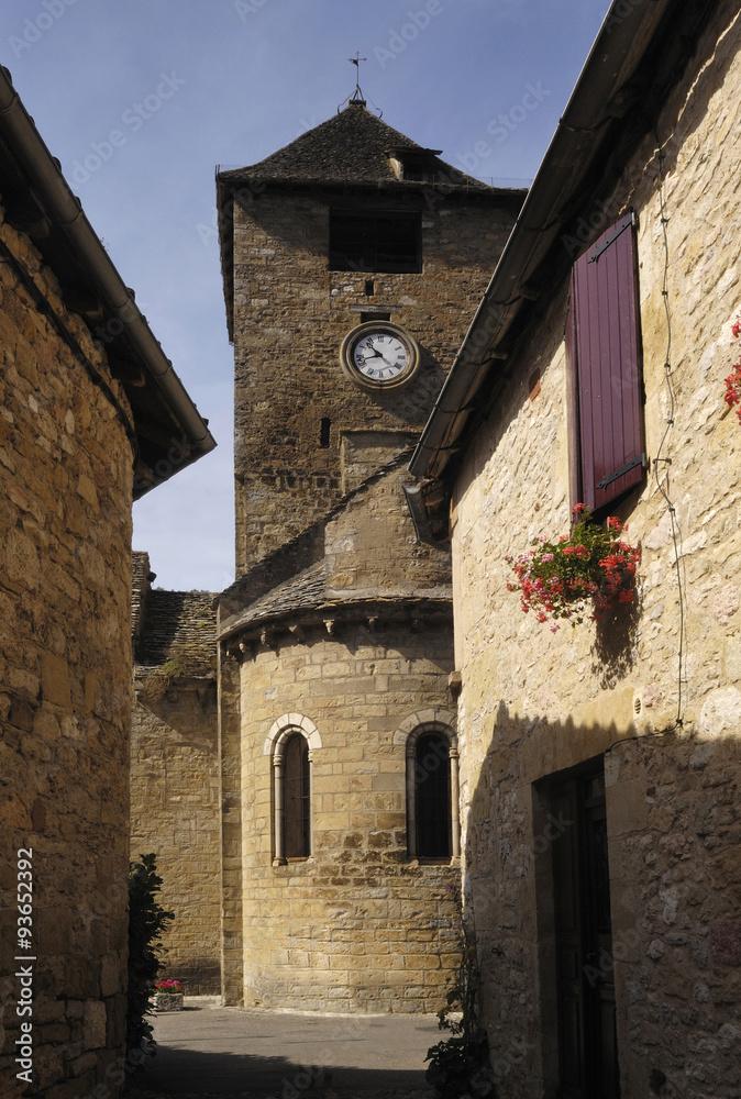 Autoire, (les Plus beaux villages de France), Lot, France Stock Photo ...