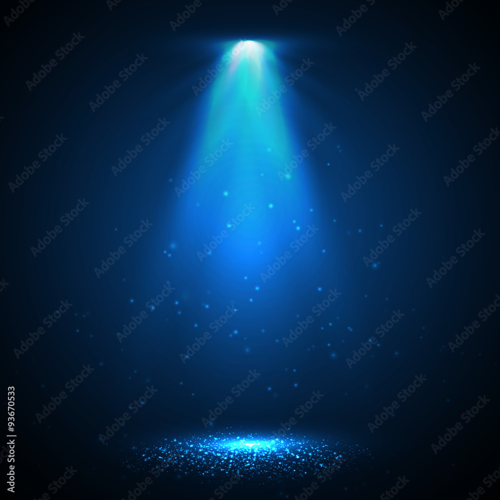 Spotlight. Vector illustration Stock Vector | Adobe Stock