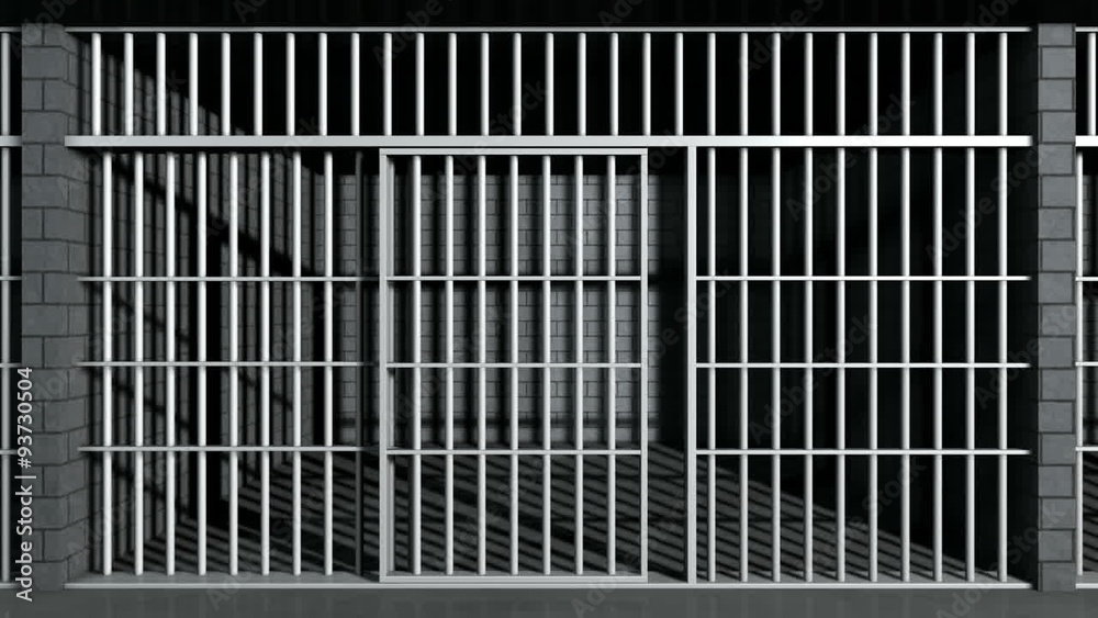 jail cell pan bars slam Stock Video | Adobe Stock
