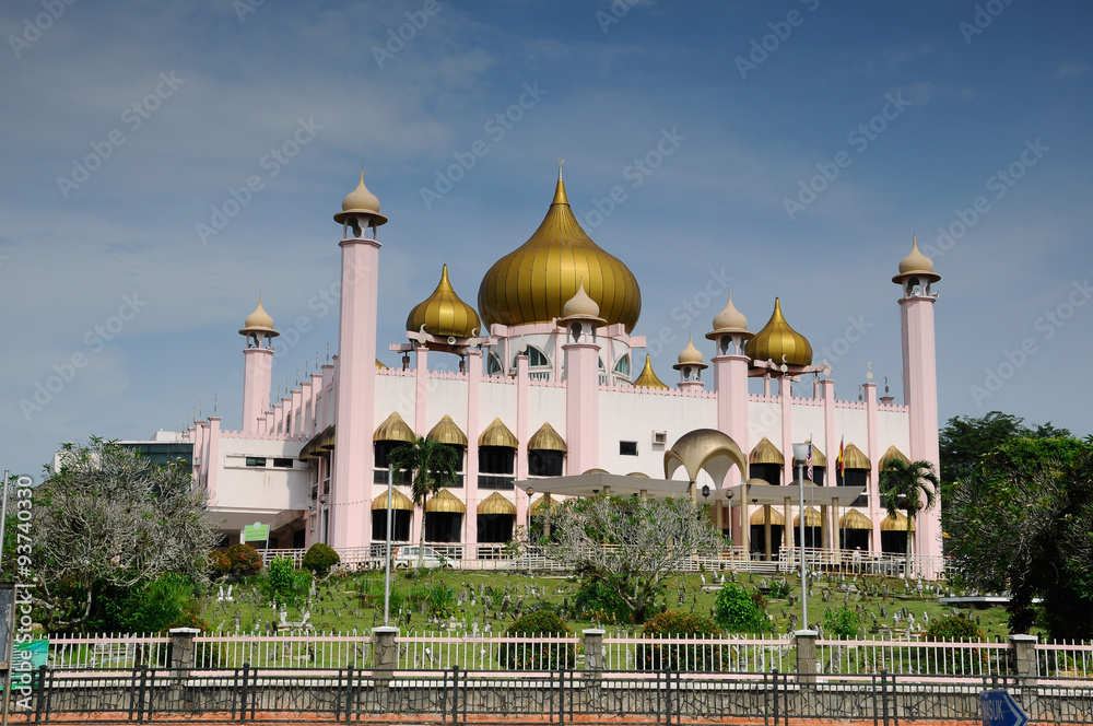 Kuching Town Mosque a.k.a Masjid Bandaraya Kuching in Sarawak, Malaysia ...
