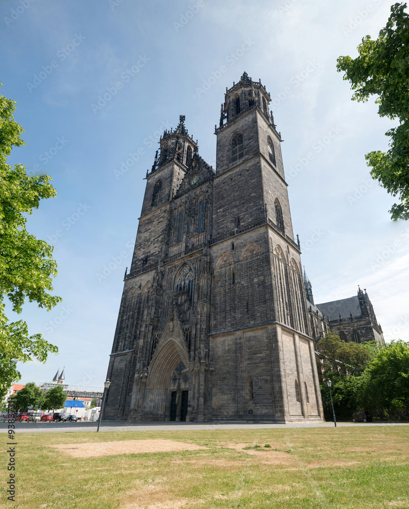 Magdeburg Cathedral (Protestant Cathedral of Magdeburg Mauritius and St ...