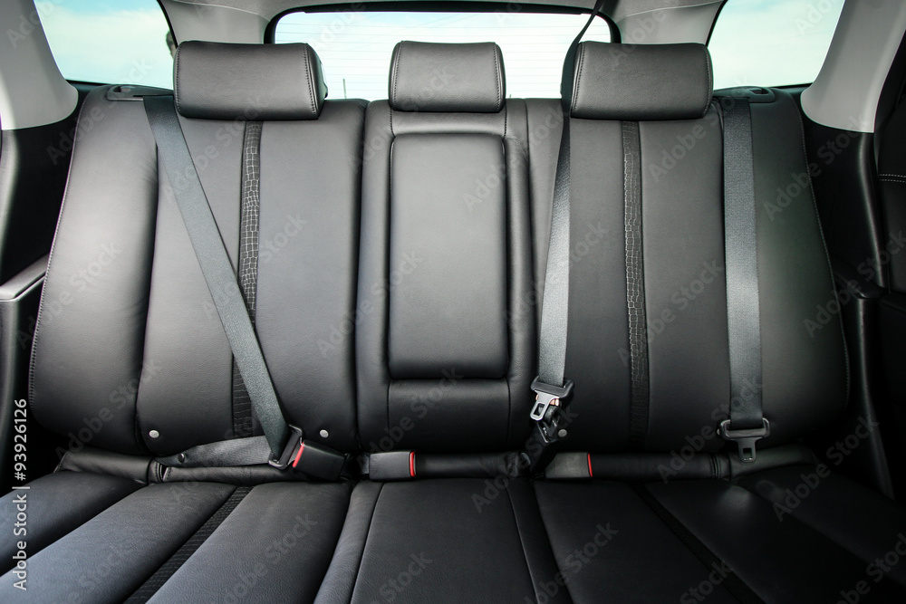 Back passenger seats in modern comfortable car Stock Photo | Adobe Stock