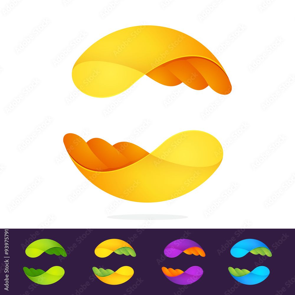 Abstract sphere logo. Stock Vector | Adobe Stock