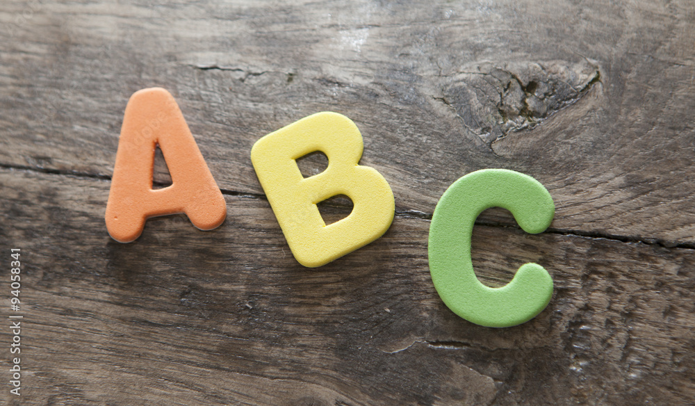 A B C abécédaire Photos | Adobe Stock