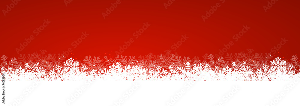 Red Christmas Background Texture Panorama Stock Vector | Adobe Stock