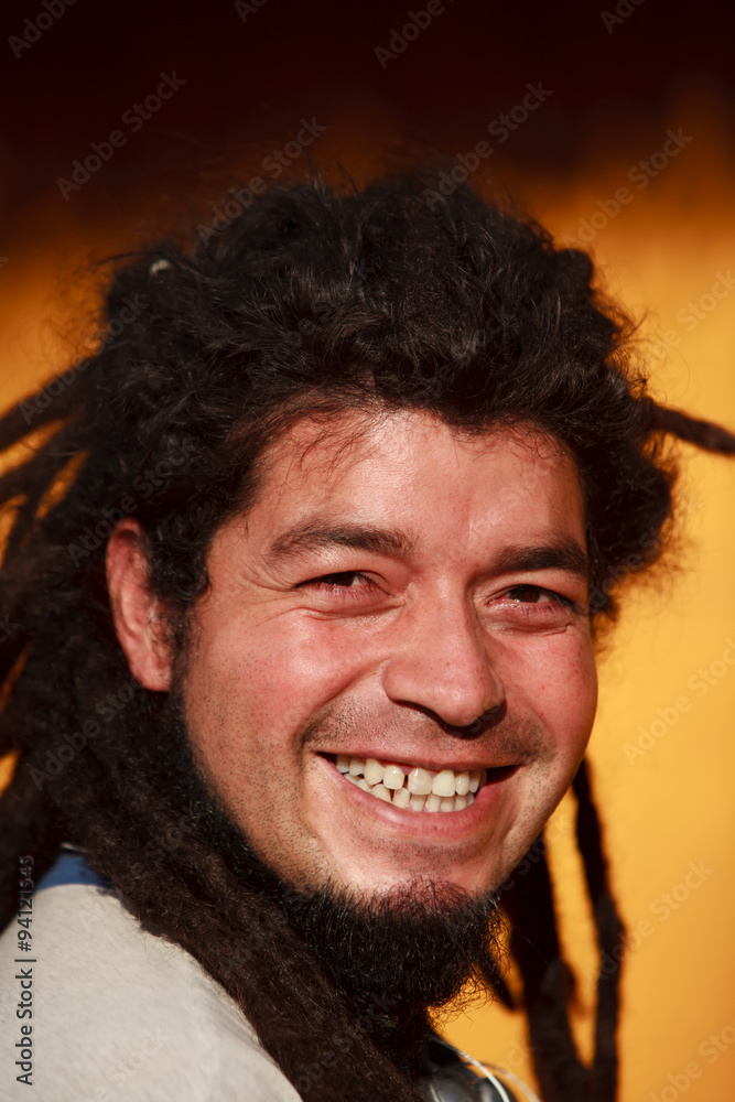 Rastafarian Man Profile