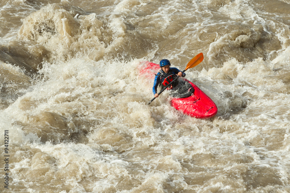 rafting river river rafting in kayak ecuador south america rafting ...