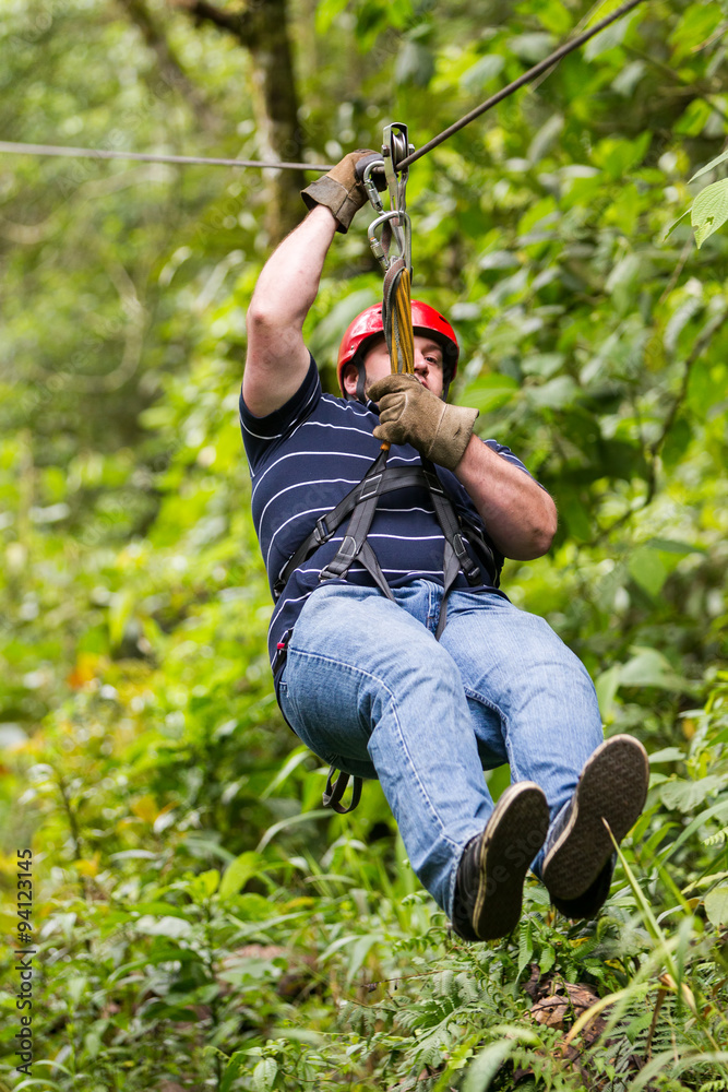 Experience the thrill of soaring through the skies on a zipline or ...