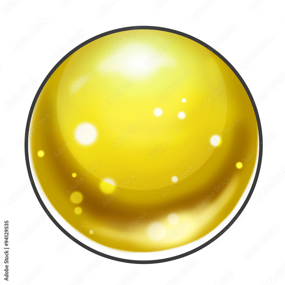 Illustration: Element Design: All Kinds of Marbles with Different ...