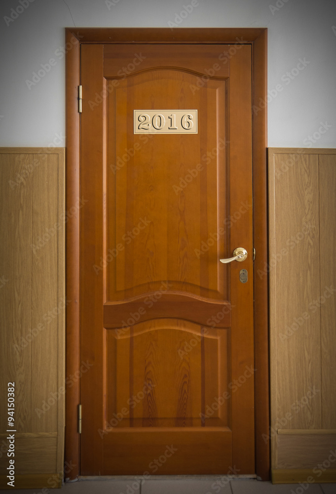 Closed Office Door