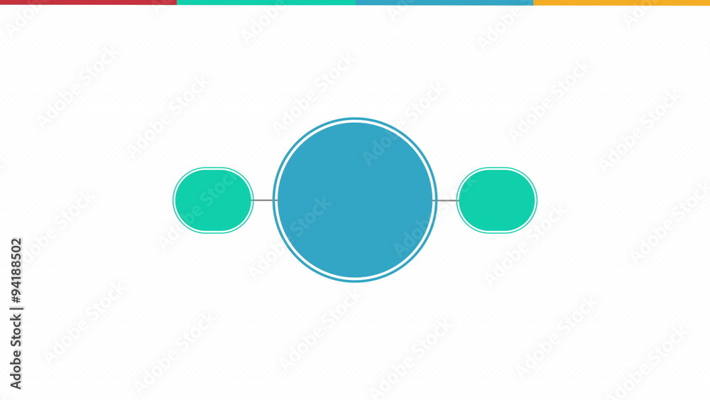 Circle diagram flow chart, three circle.(included alpha) Stock Video ...