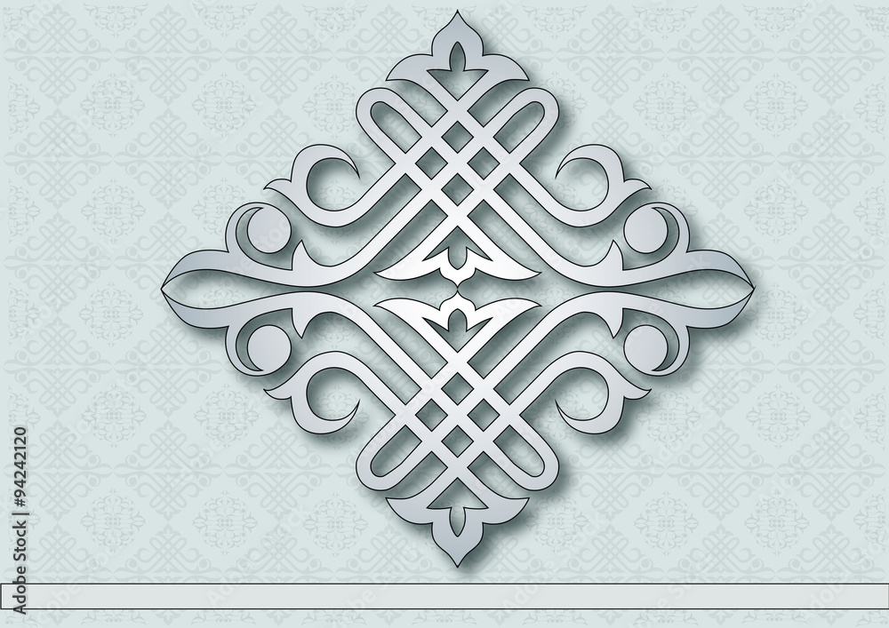 Kare motif ve arka fon Stock Vector | Adobe Stock