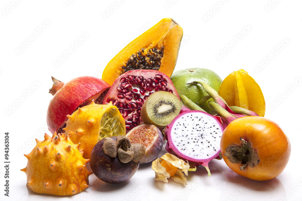 Exotische Früchte foto de Stock | Adobe Stock