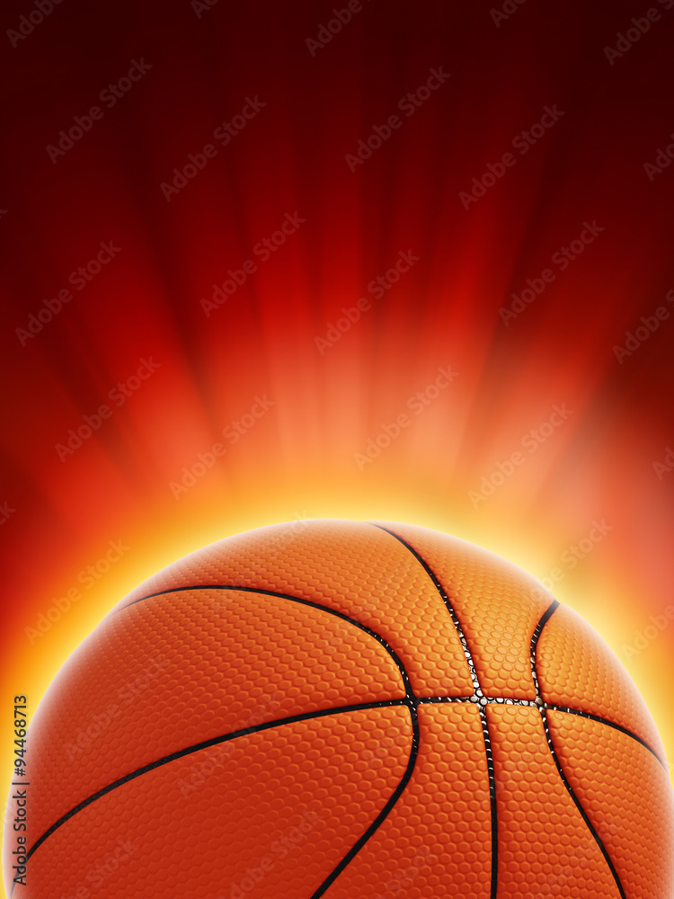 Abstract basketball background Stock Illustration | Adobe Stock