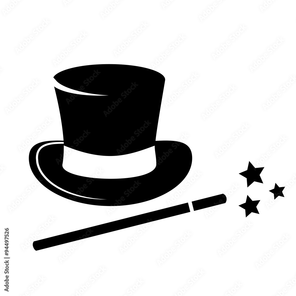 Magician Hat Vector