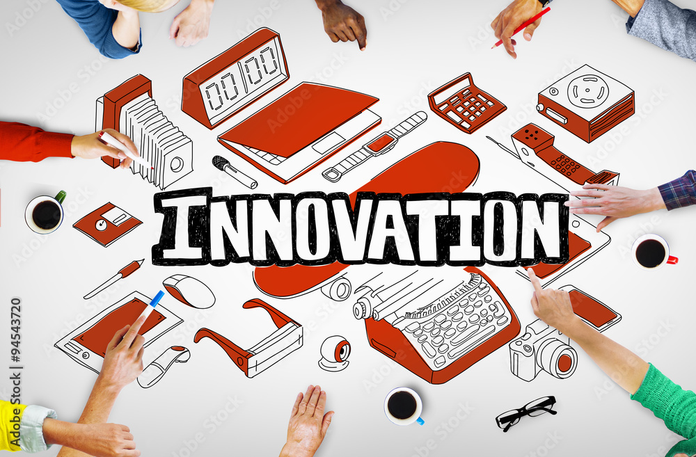 Innovation Future Improvement Technology Modernization Concept Stock ...