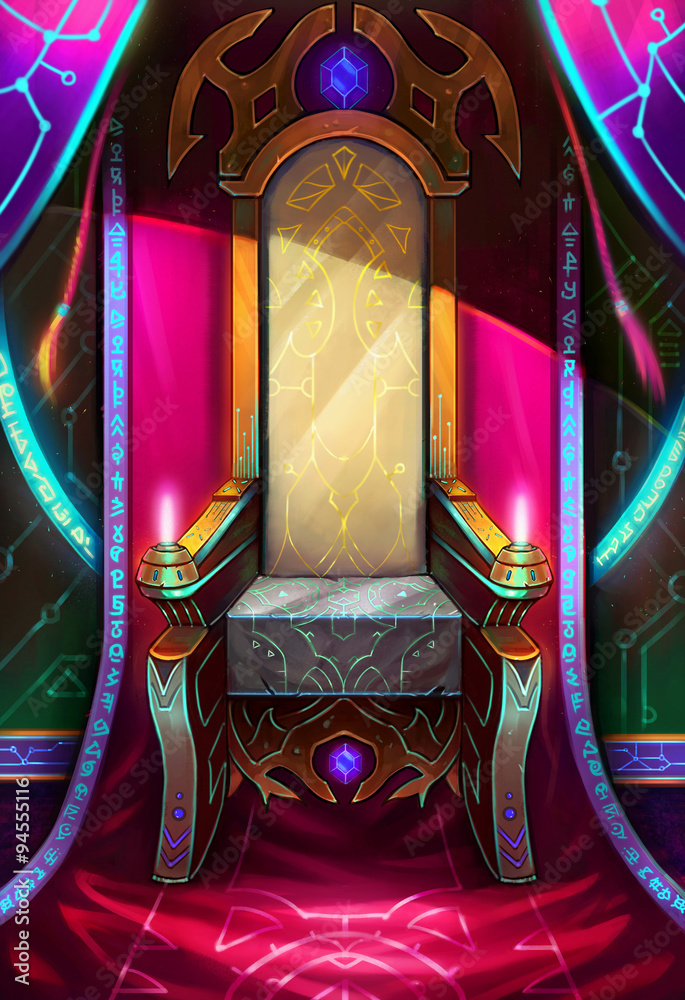 Illustration: The Throne belongs to the Paramount Queen of Light - It's ...