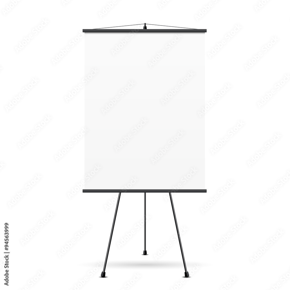 Blank presentation screen Stock Vector | Adobe Stock