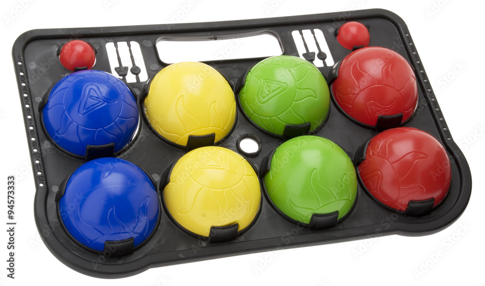 Boccia Spiel Stock-Foto | Adobe Stock