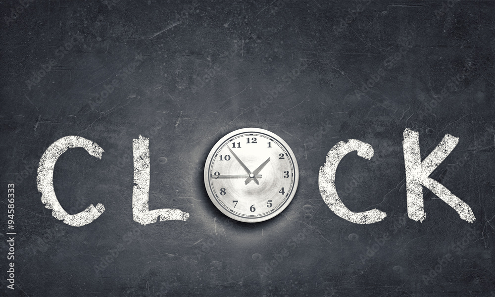 Today and now. Concept image Stock Illustration | Adobe Stock