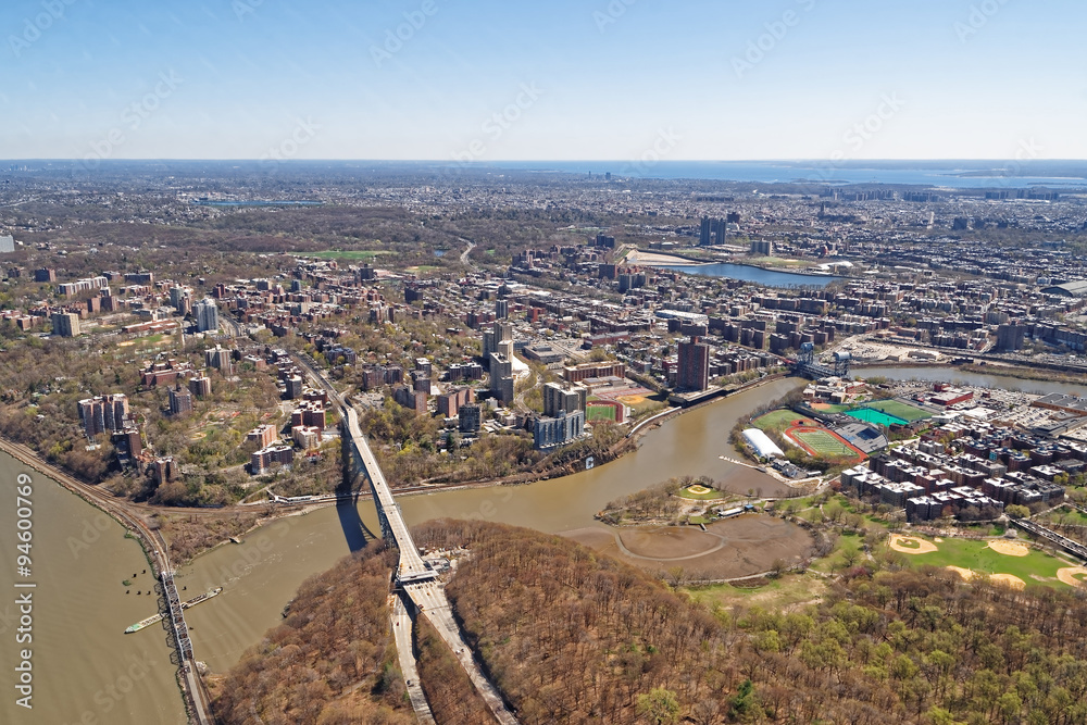 Aerial view of Brooklyn Stock Photo | Adobe Stock