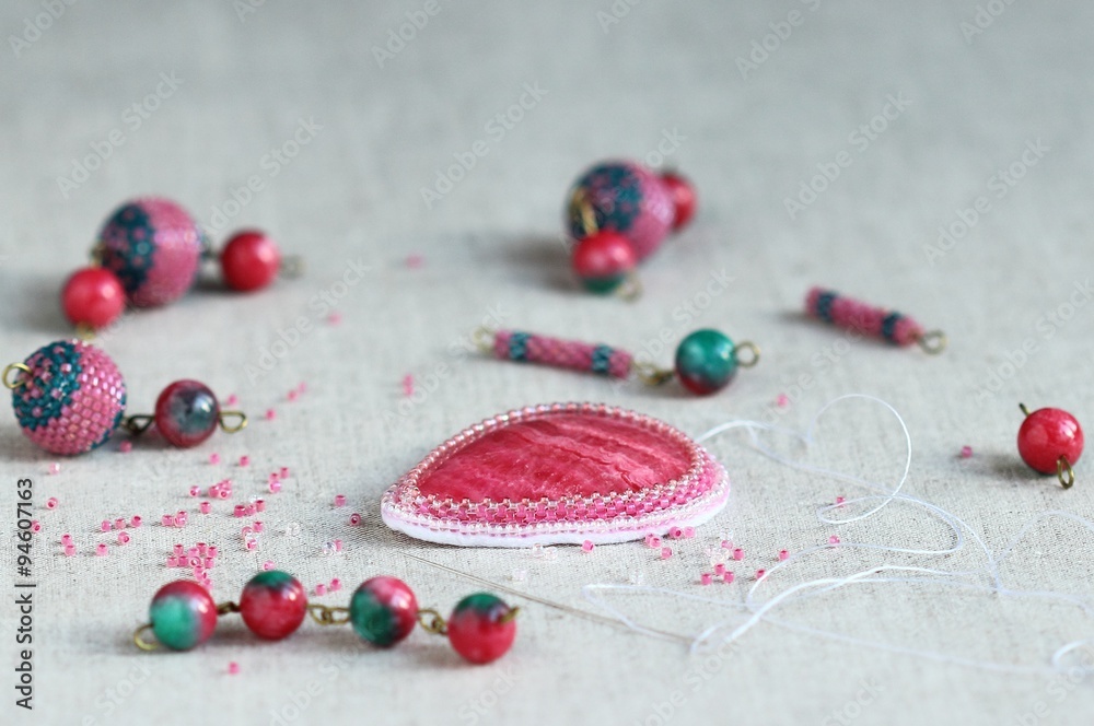 Bead making accessories Stock Photo | Adobe Stock