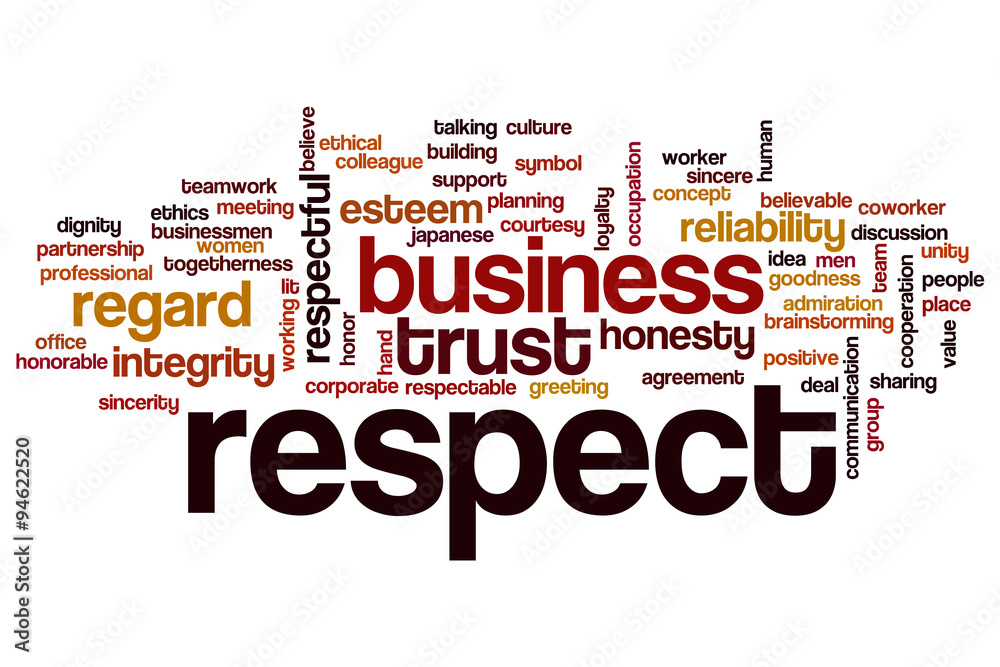 Respect Word Cloud