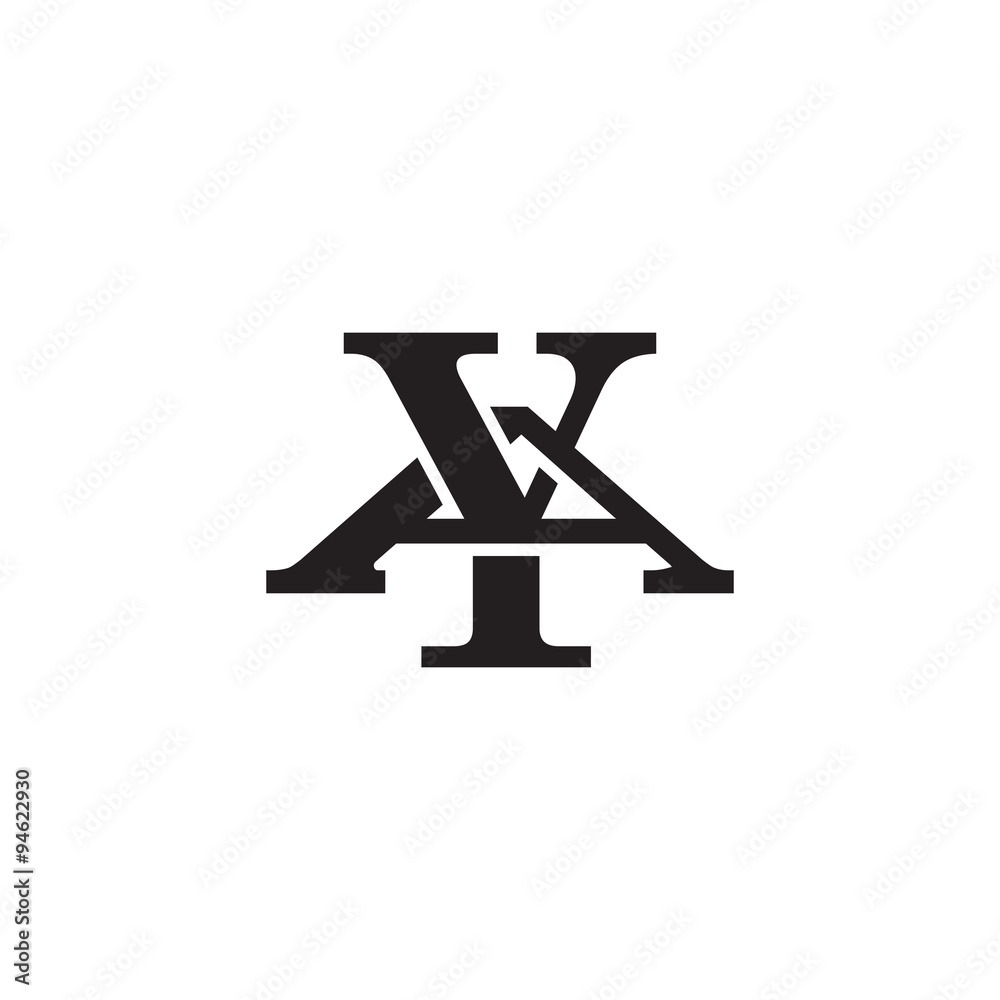 Letter A and Y monogram logo Stock Vector | Adobe Stock