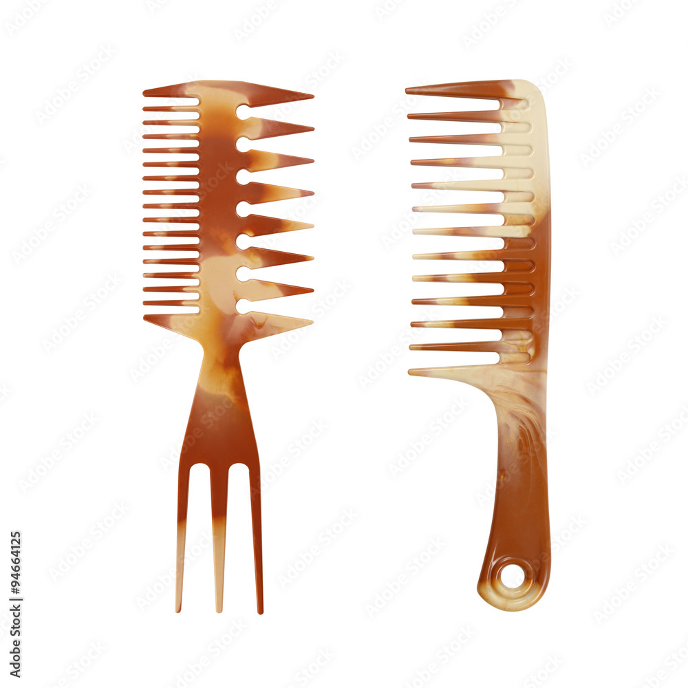 comb isolated on white background Stock Photo | Adobe Stock