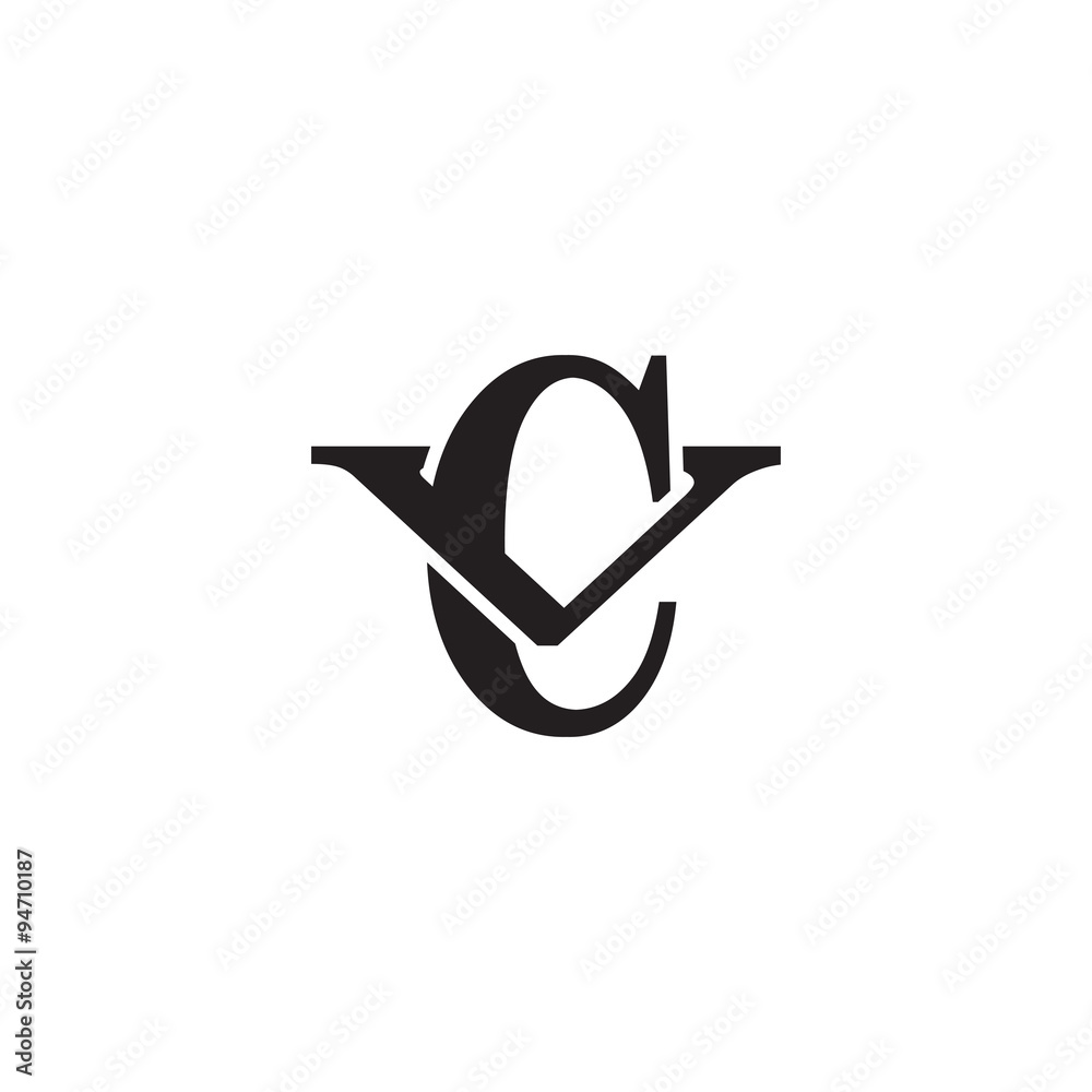 Letter V and C monogram logo Stock Vector | Adobe Stock