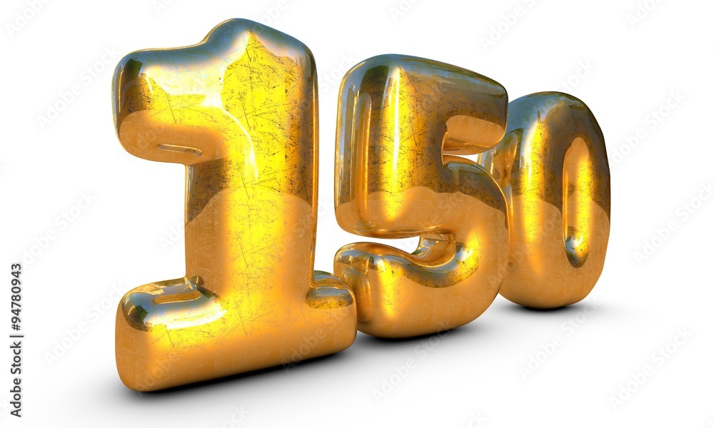 150 Jahre Stock Illustration | Adobe Stock