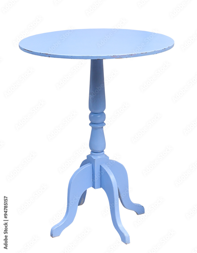 Blue wooden table Stock-Foto | Adobe Stock