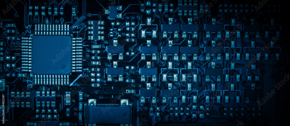 A close-up picture of the macrocosm dashboard, chipboard computer ...