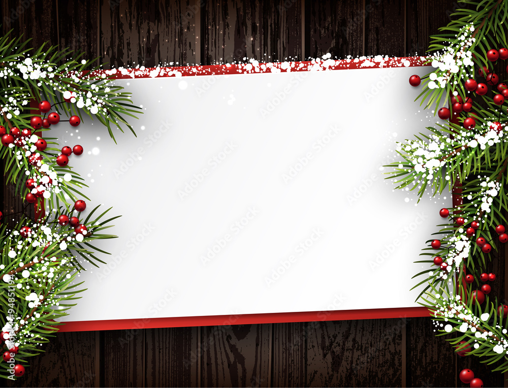 Christmas card. Stock Vector | Adobe Stock