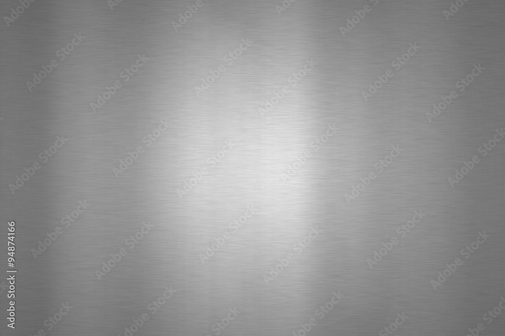 Shiny grey metal steel textured background Stock Photo | Adobe Stock
