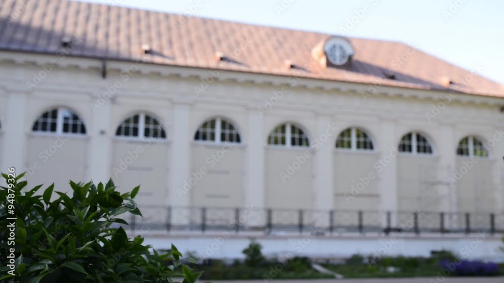 Sculpture of Octavius Augustus in Lazienki Park (Park Lazienkowski or ...