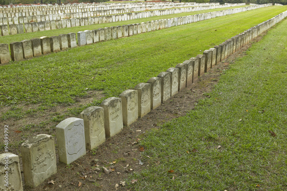 National Park Andersonville or Camp Sumter, a National Historic Site in ...