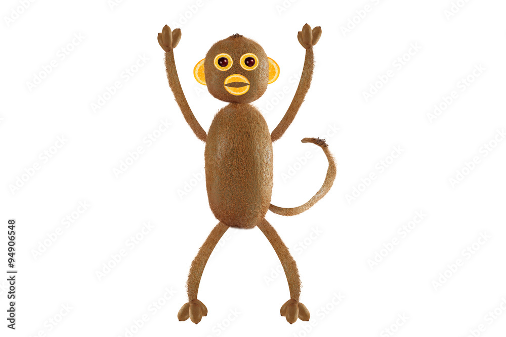 Skinny Monkey Cartoon