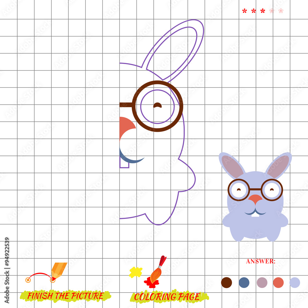 Visual game for kids Stock Vector | Adobe Stock