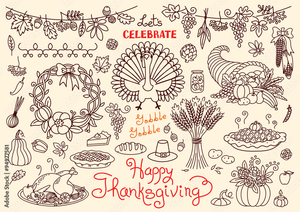 Thanksgiving Drawings