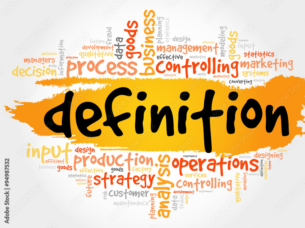 DEFINITION word cloud, business concept Stock-Vektorgrafik | Adobe Stock DEFINITION word cloud, business concept Stock-Vektorgrafik | Adobe Stock
