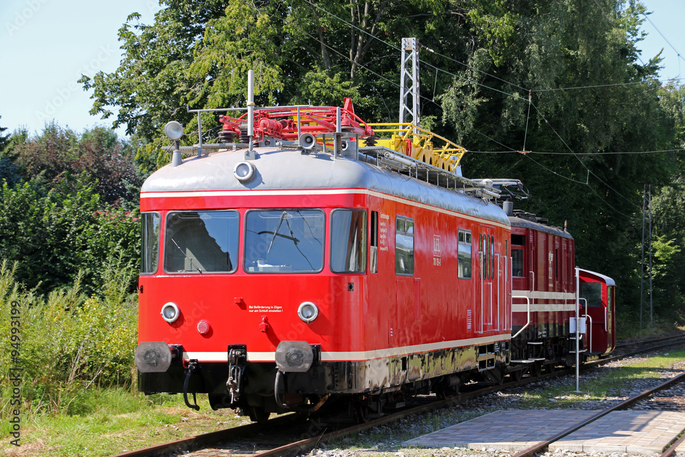 Historischer Turmtriebwagen Stock Photo | Adobe Stock