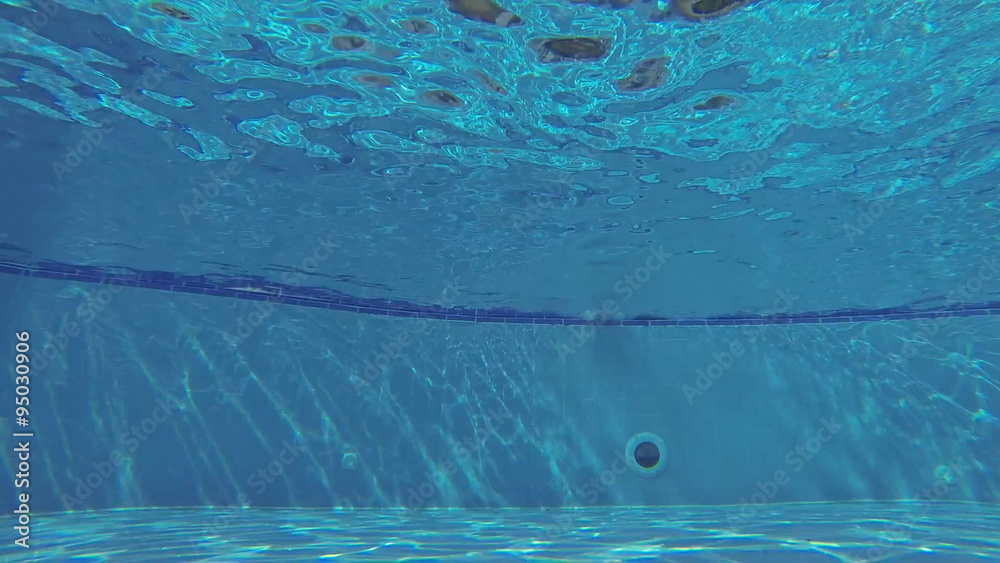 Underwater in the pool, GoPro Stock Video | Adobe Stock