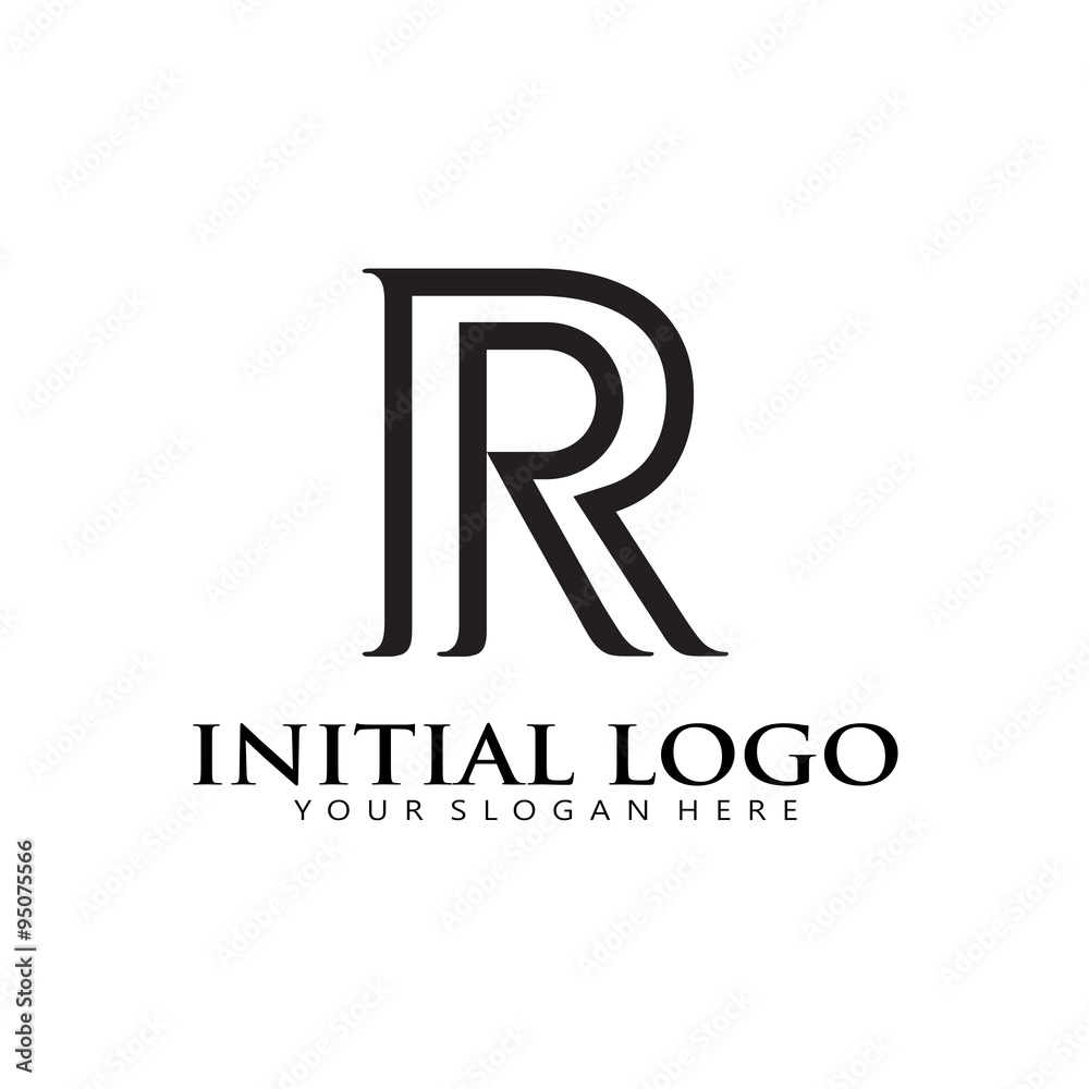 Initial R Luxury Royal Elegant classic Logo Stock Vector | Adobe Stock
