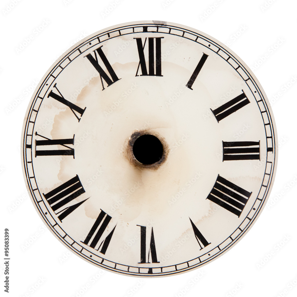 Blank clock dial without hands Stock Photo | Adobe Stock